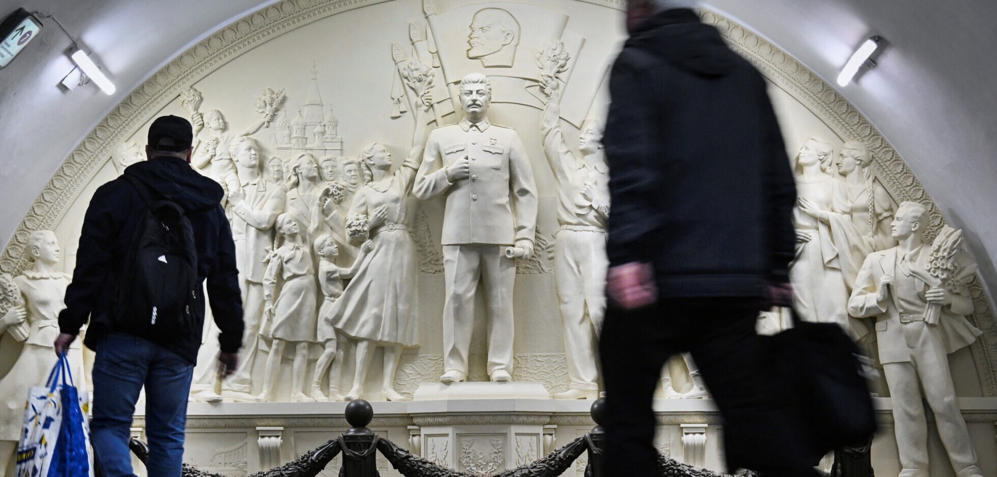 Stalin in the subway
