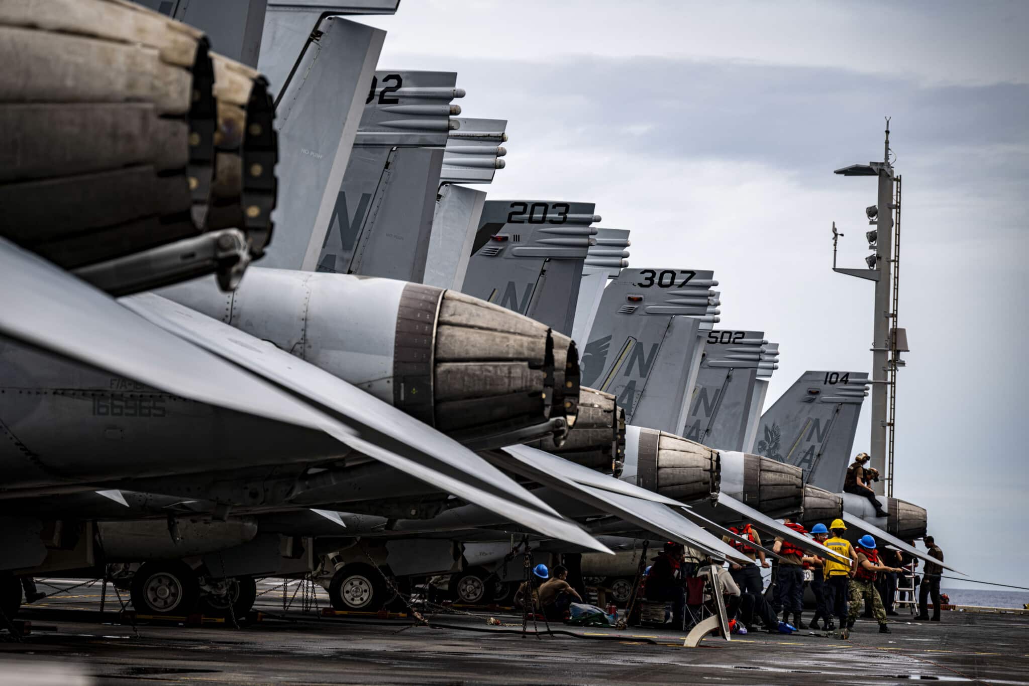 U.S. Military Surges Combat Power to the Middle East